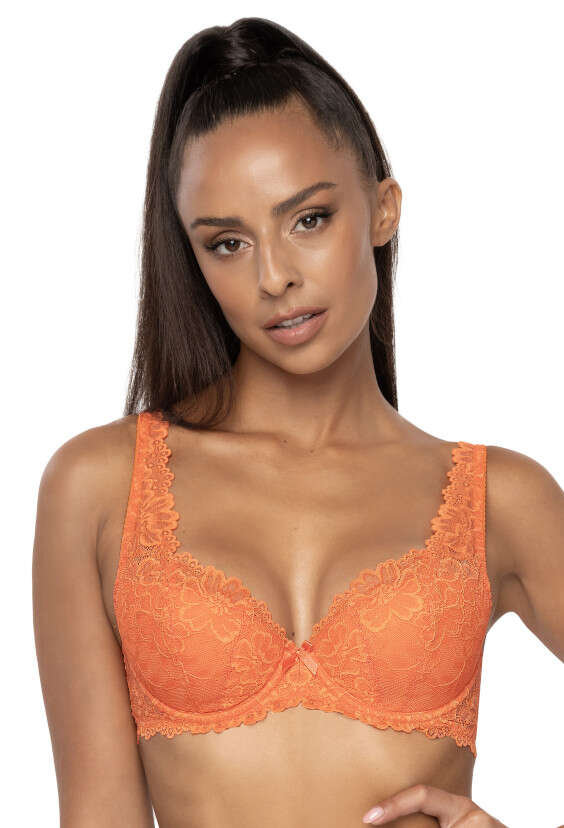 Biustonosz usztywniany pomarańcz Carmela M-053/22-75A - MAT Lingerie | Moda Sklep EMPIK.COM
