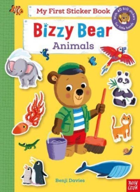Bizzy Bear: My First Sticker Book Animals - Davies Benji | Książka w Empik