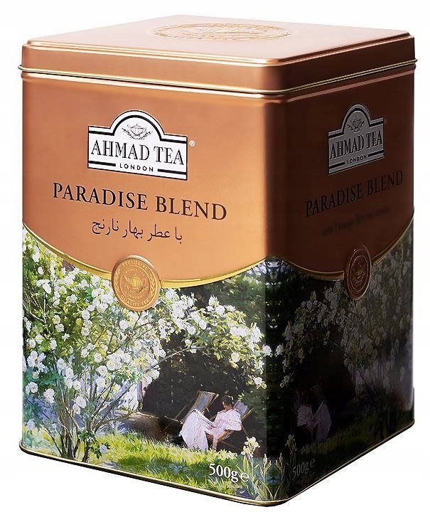 Black Leaf Tea Ahmad Tea Paradise Blend 500 g with orange blossom aroma ...