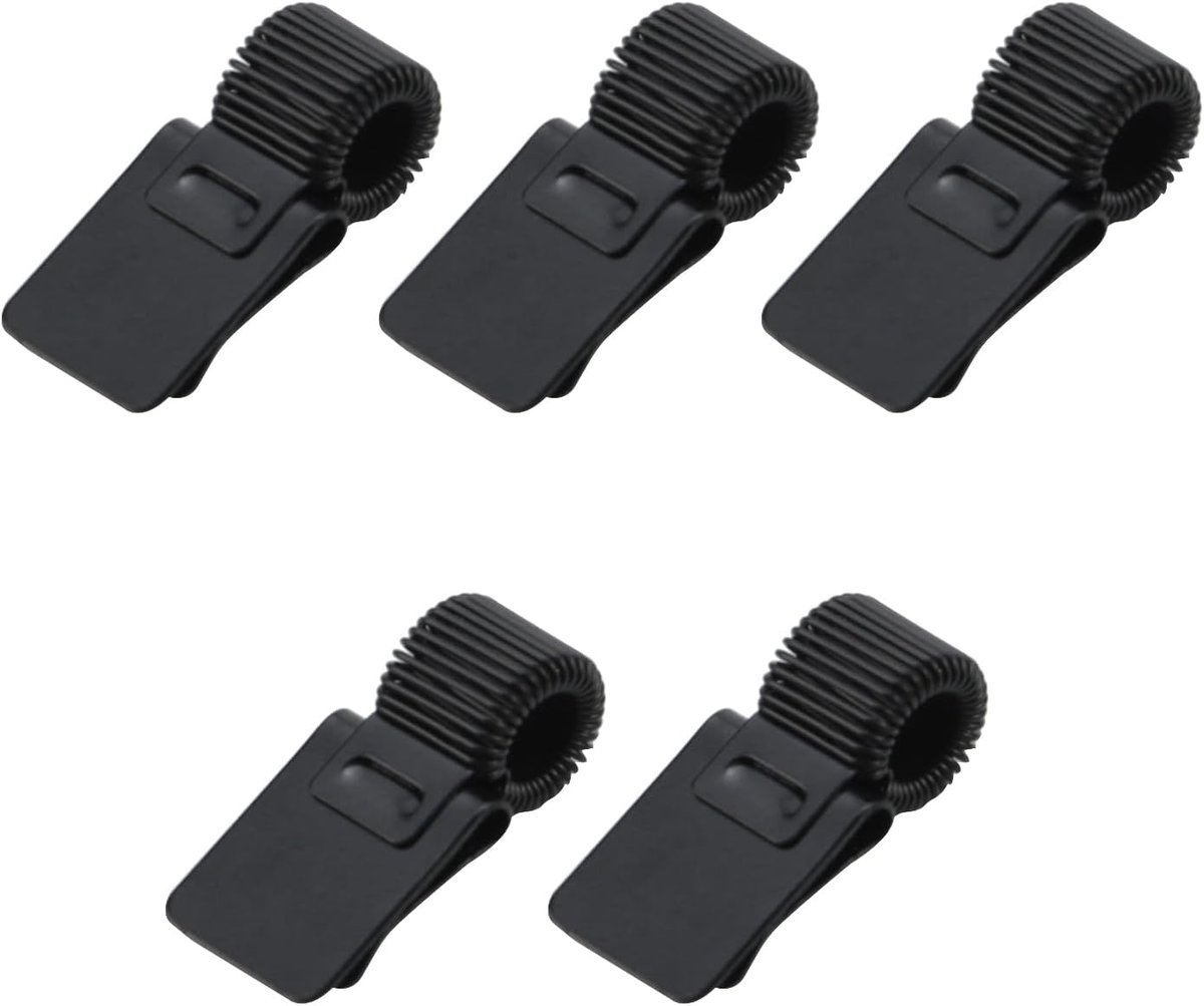Black Pen Clipboard Holders Metal Pencil Holder Clips with Spring ...