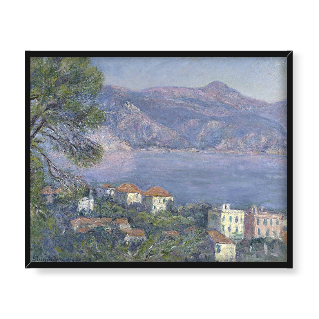 Blanche Hoschede Monet Saint-Jean Cap Ferrat 50×40 - ANTYKWARIAT "CZUŁA ...