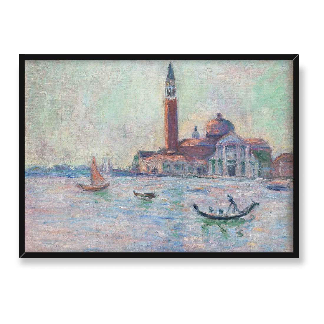 Blanche Hoschede Monet Wenecja La Salute 70×50 - ANTYKWARIAT "CZUŁA ...