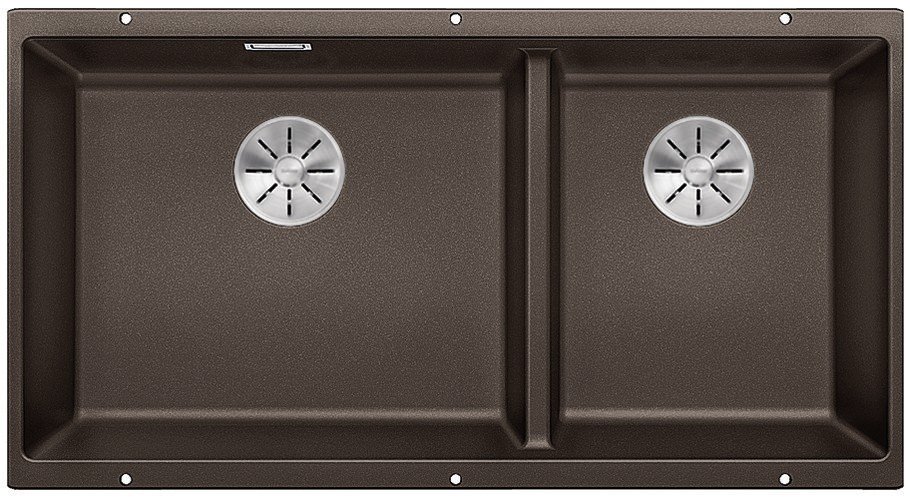 BLANCO SUBLINE 480/320-U Silgranit PuraDur Kawowy lewa, InFino 523593 ...