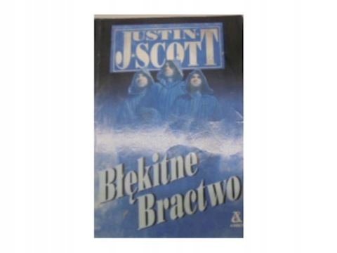 Błękitne bractwo - Scott Justin | Książka w Empik