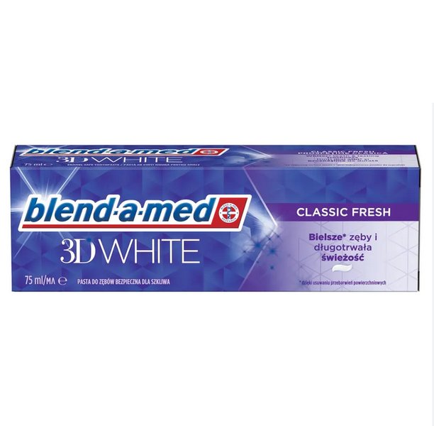 Blend A Med 3D White Classic Fresh 75ml | Sklep EMPIK.COM