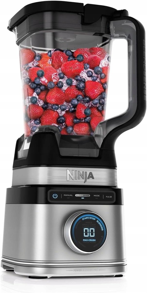 Blender kielichowy Ninja TB201EU 1200W Srebrny – moc, styl i precyzja ...