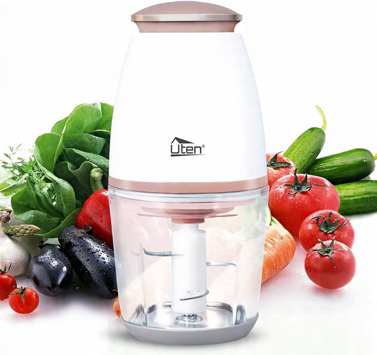 Blender Rozdrabniacz Uten Mini 300 W - Uten | AGD Sklep EMPIK.COM