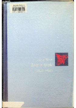 Blixen Listy z Afryki 1925 - 1931 - | Książka w Empik