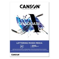 Blok A4 200g 20k Graduate Lettering Mixed Media Canson - Canson | Sklep ...