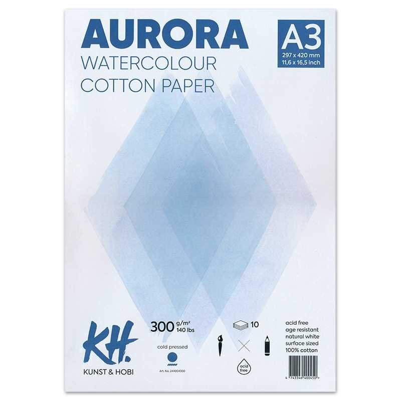 Blok do akwareli Aurora - A3 - 300 g/m2 - 100% bawełna - Inna marka | Sklep EMPIK.COM