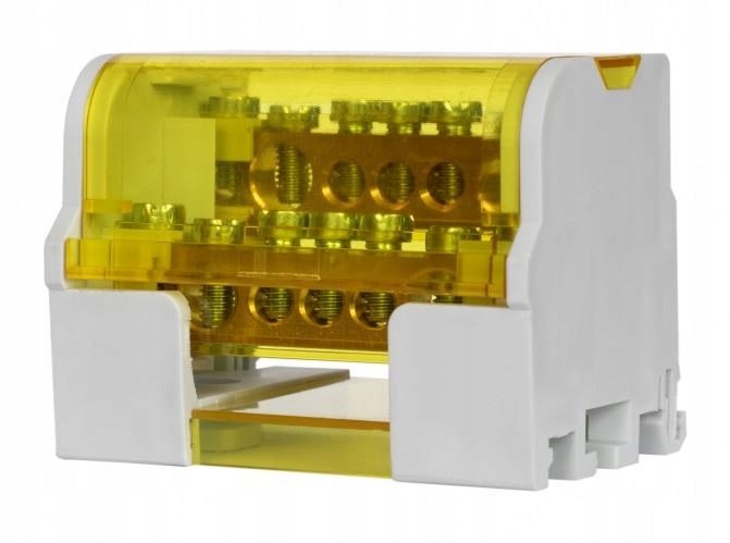 Blok rozdzielczy dwubiegunowy 100A 2 x 7-otworów LBR - 207 F-Elektro F2.01 - F-Elektro | Sklep ...