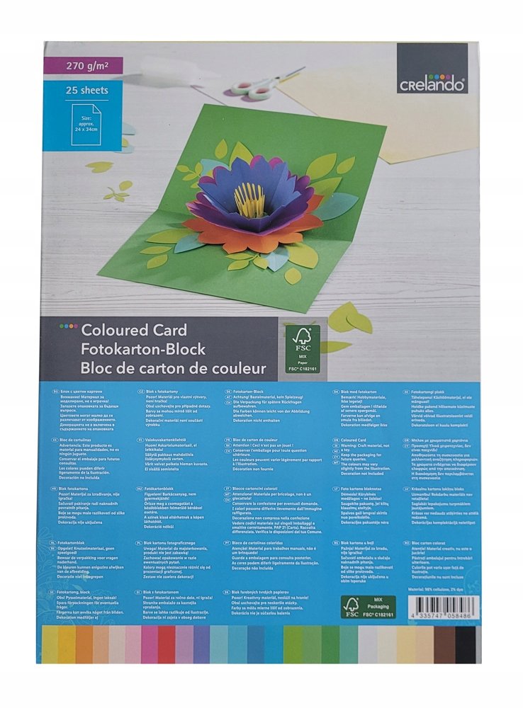 Blok techniczny 24x34 cm Crelando - Crelando | Sklep EMPIK.COM