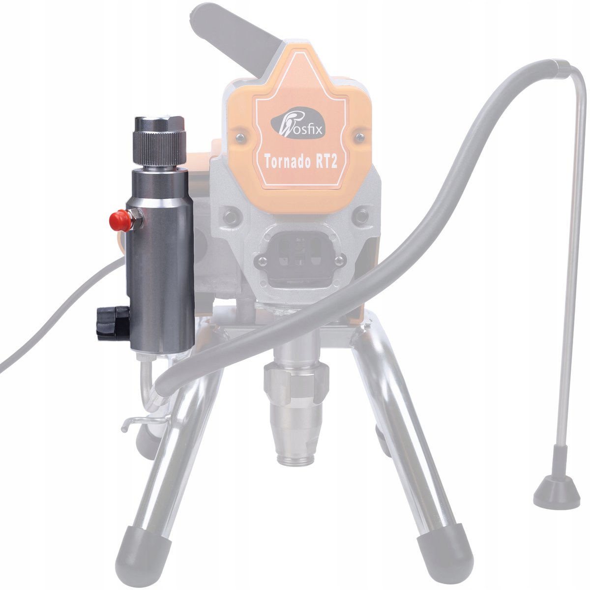 Blok z zaworem i mocowaniem filtra do agregatu malarskiego Rosfix Tornado RT2/RT3/RT4 - Rosfix ...