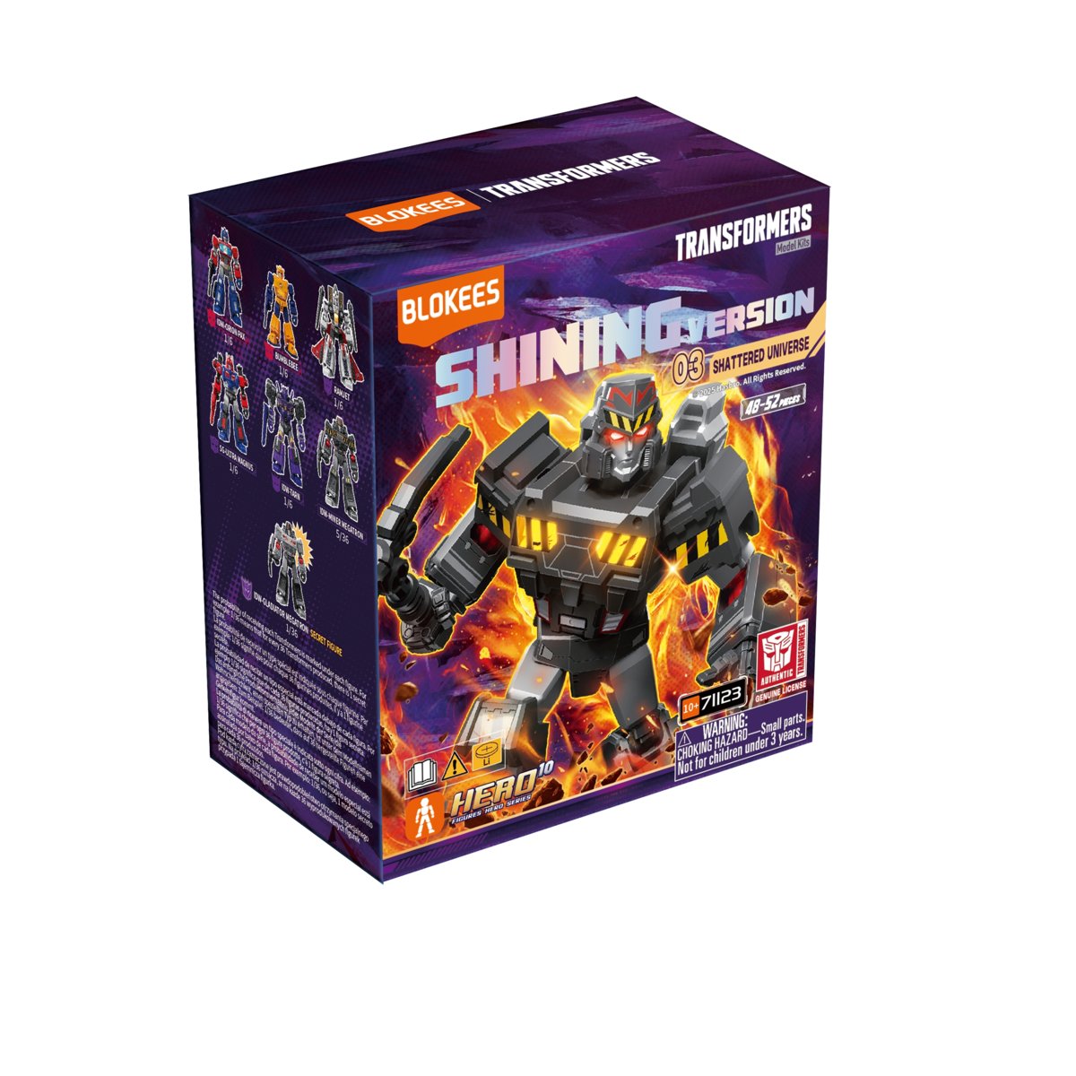 BLOKEES TRANSFORMERS SHINING VERSION - SHATTERED UNIVERSE - BLOKEES ...