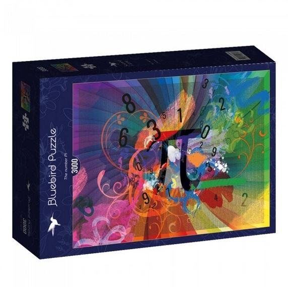 Bluebird, puzzle, Liczba Pi, 3000 el. - Bluebird | Sklep EMPIK.COM