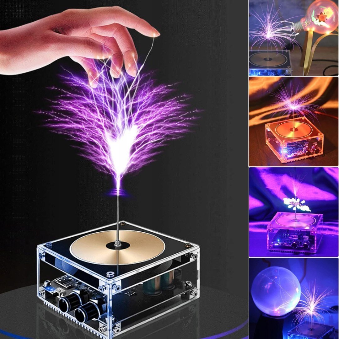Bluetooth Tesla Coil Music Głośnik plazmowy Naukowe Eksperymenty - Inna ...
