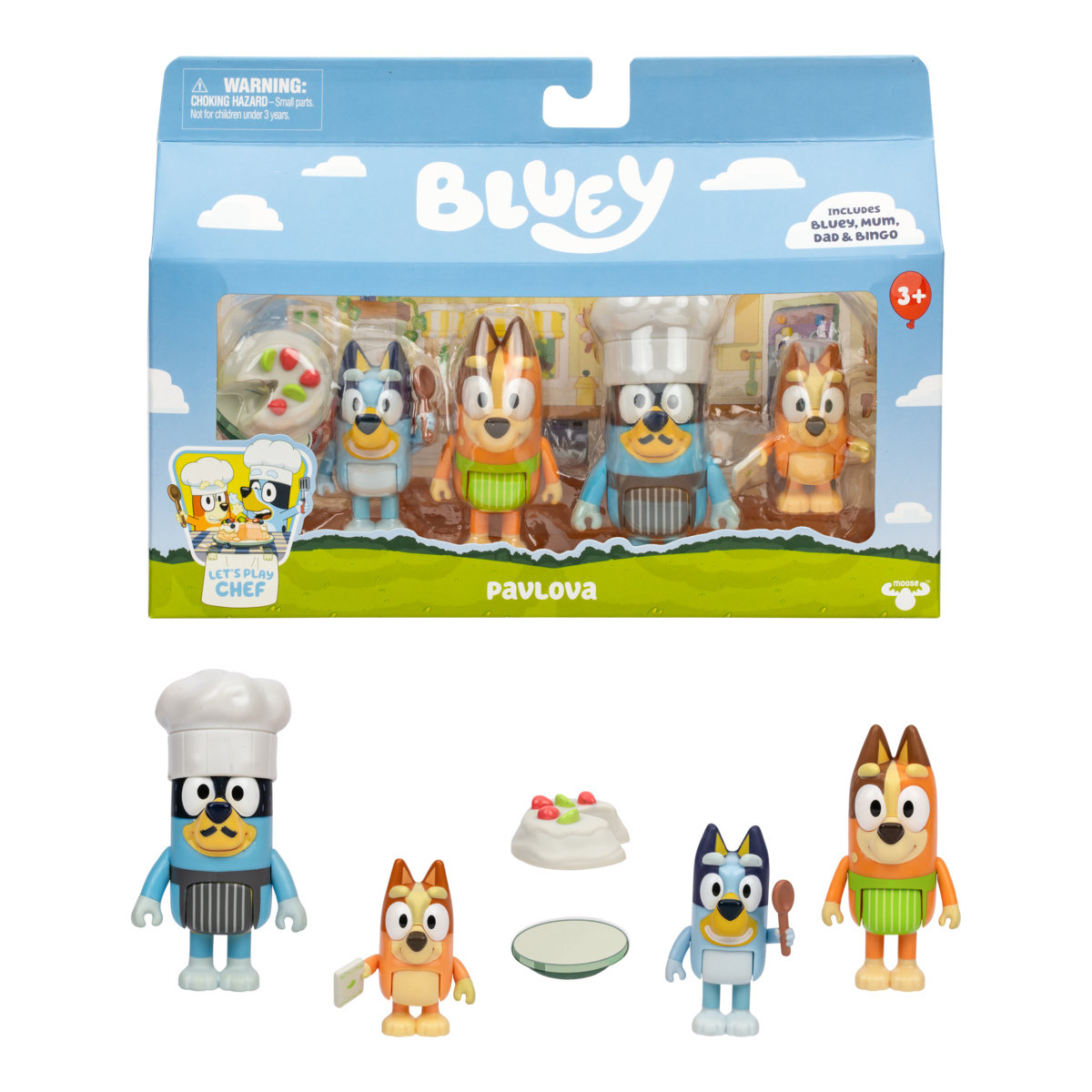 Bluey_Fig_Czas Na Deser_4Pak - Inna marka | Sklep EMPIK.COM