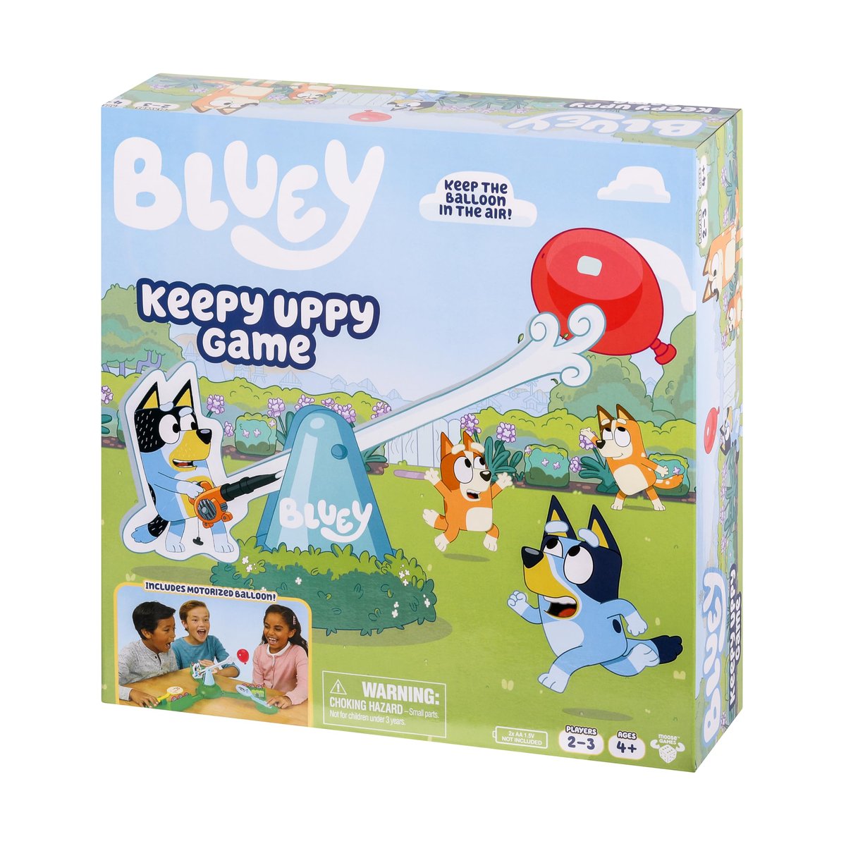 BlueY Gra pozostaje w powietrzu, pomagając, Bingo i Chilli, aby ...