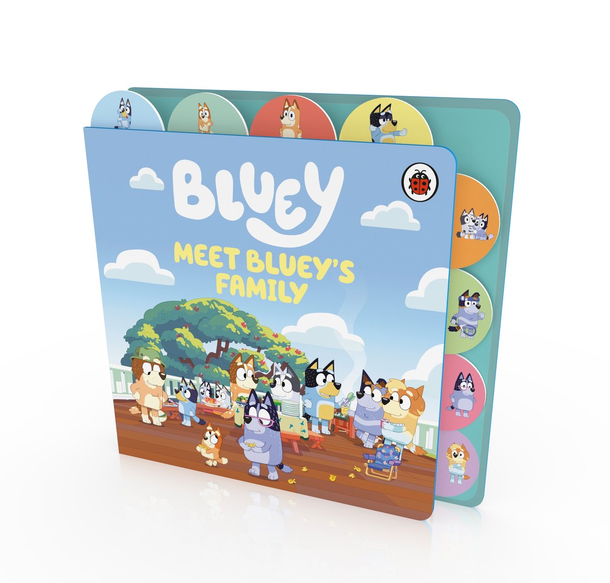Bluey: Meet Bluey's Family: Tabbed Board Book - Opracowanie zbiorowe ...