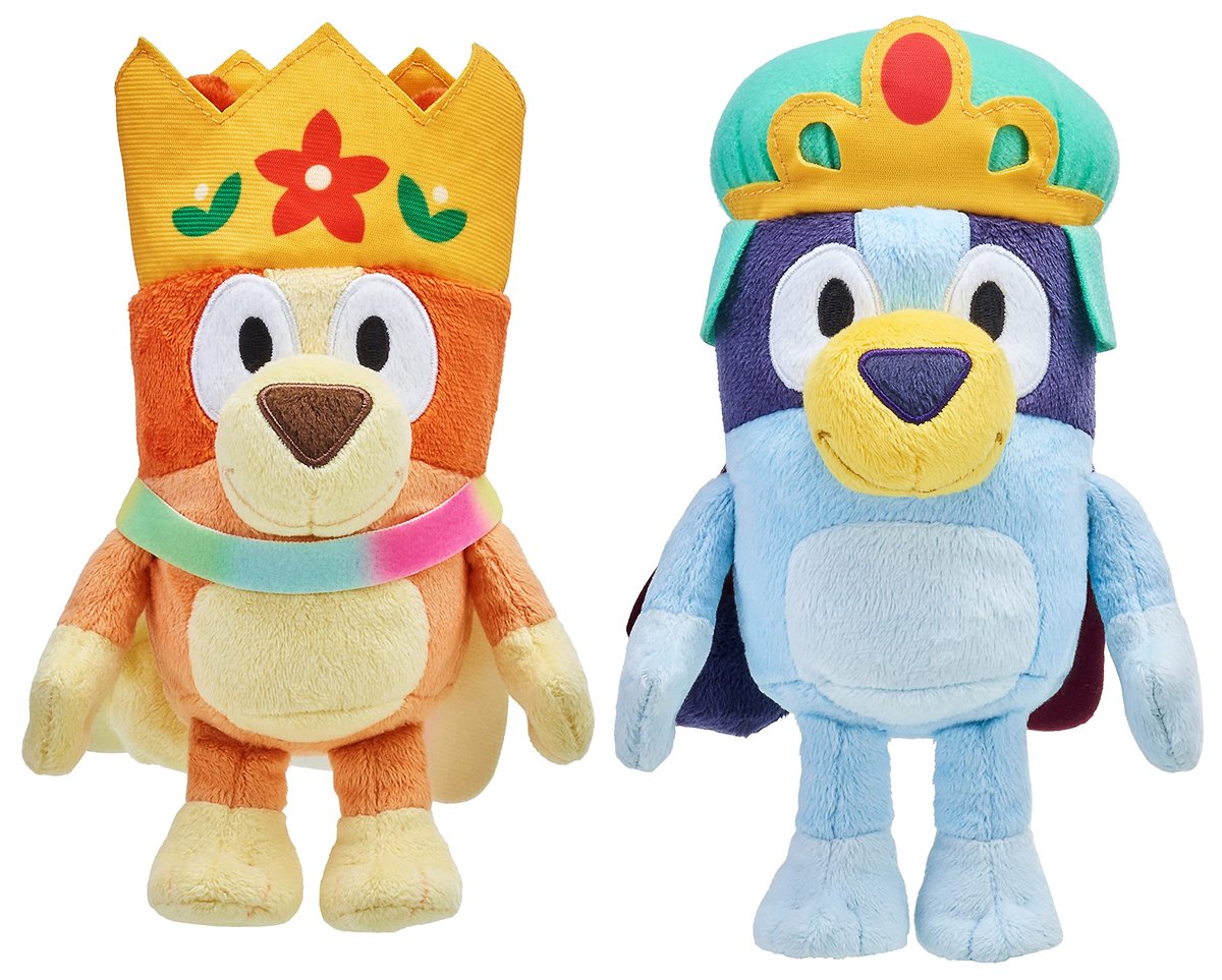 Bluey Royal Plush Bundle - Ekskluzywny, Wielokolorowy (17194) - Inna ...