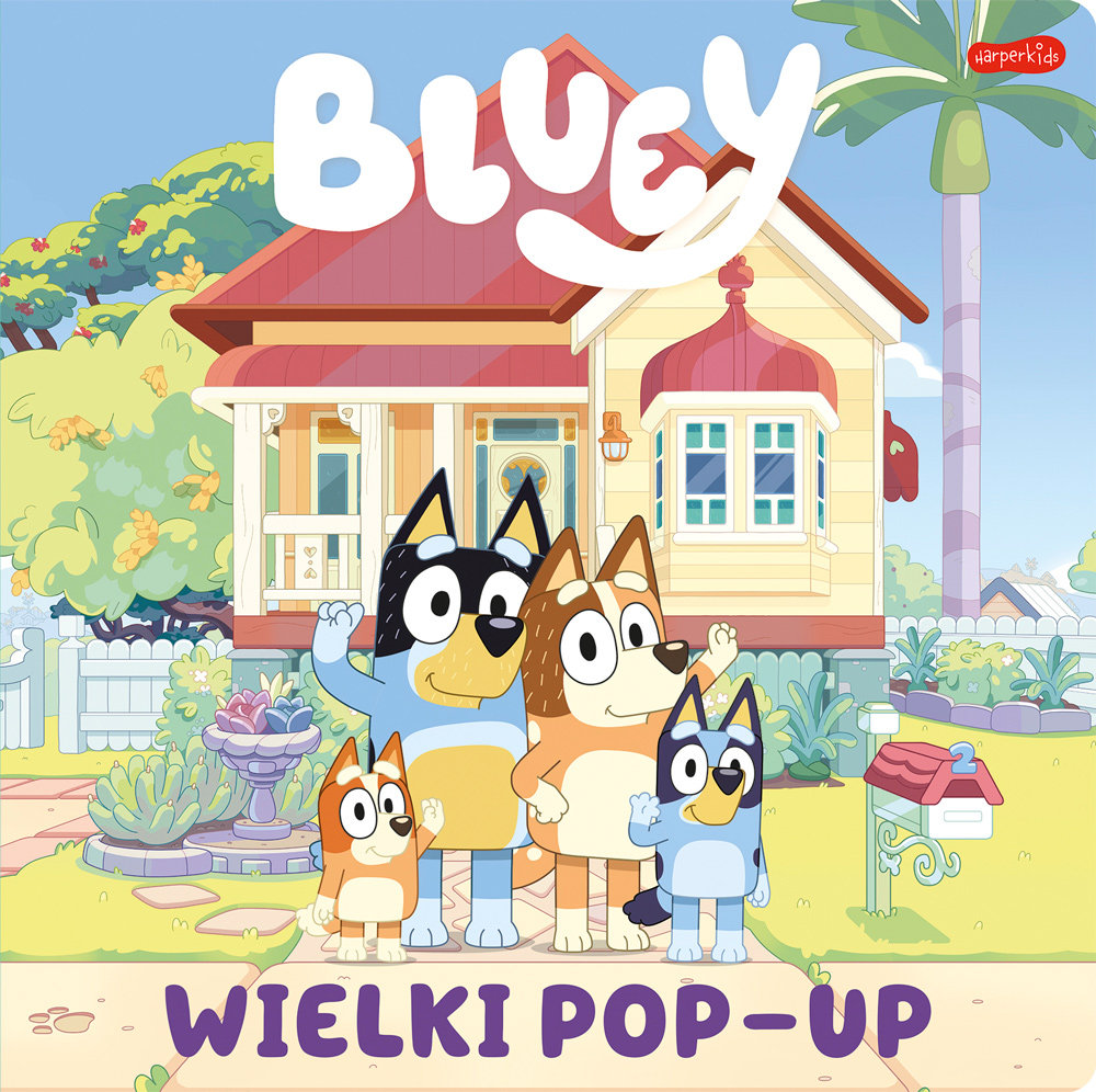 Bluey. Wielki pop-up - Opracowanie zbiorowe | Książka w Empik