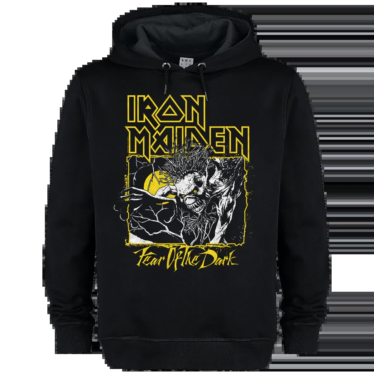 Bluza Amplified Iron Maiden Fear Of The Dark Yellow Hoody-XXL - Inna ...