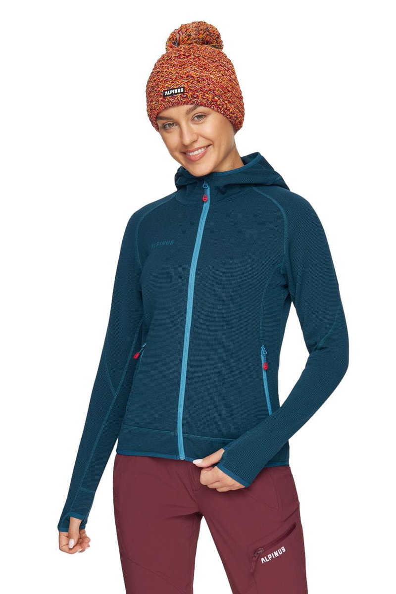 Bluza damska z kominiarką Alpinus Oeta granatowy - XL - Alpinus | Sport ...