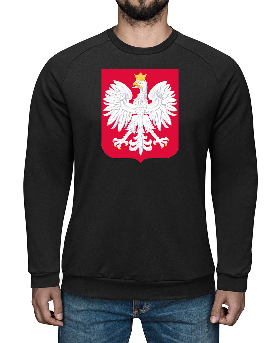 Bluza Dresowa Patriotyczna Flaga Godło Polski L - Inna marka | Moda ...