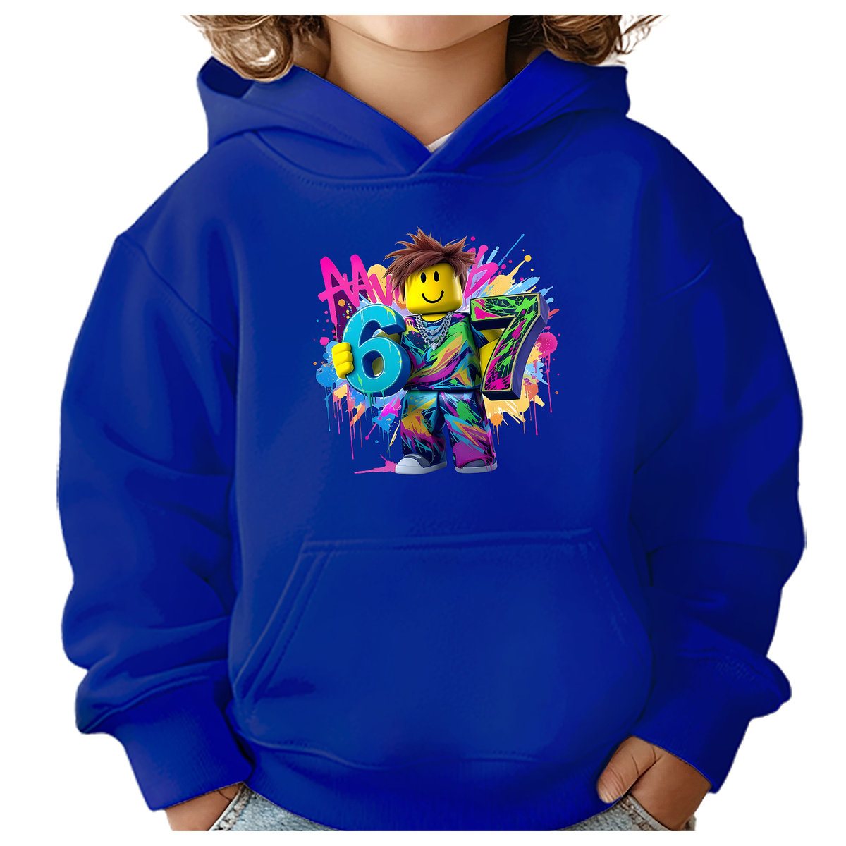 BLUZA DZIECIĘCA 67 SIX SEVEN VIRAL ROBLOX 110-116 CHŁOPIĘCA DZIEWCZĘCA ...
