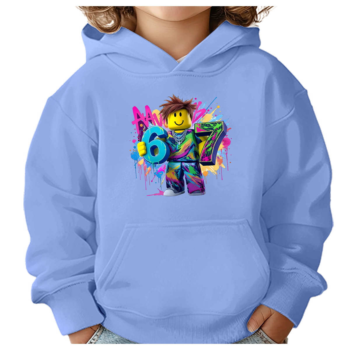 BLUZA DZIECIĘCA 67 SIX SEVEN VIRAL ROBLOX 110-116 CHŁOPIĘCA DZIEWCZĘCA ...