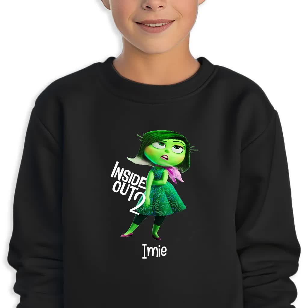 Bluza Dziecięca INSIDE OUT 2 ODRAZA Czarny Wzory 104 cm - Inna marka ...