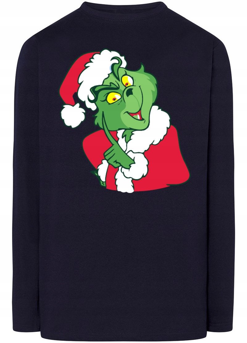 Bluza Longsleeve Męska Grinch Mikołaj Święta r.S - Inna marka | Sklep ...