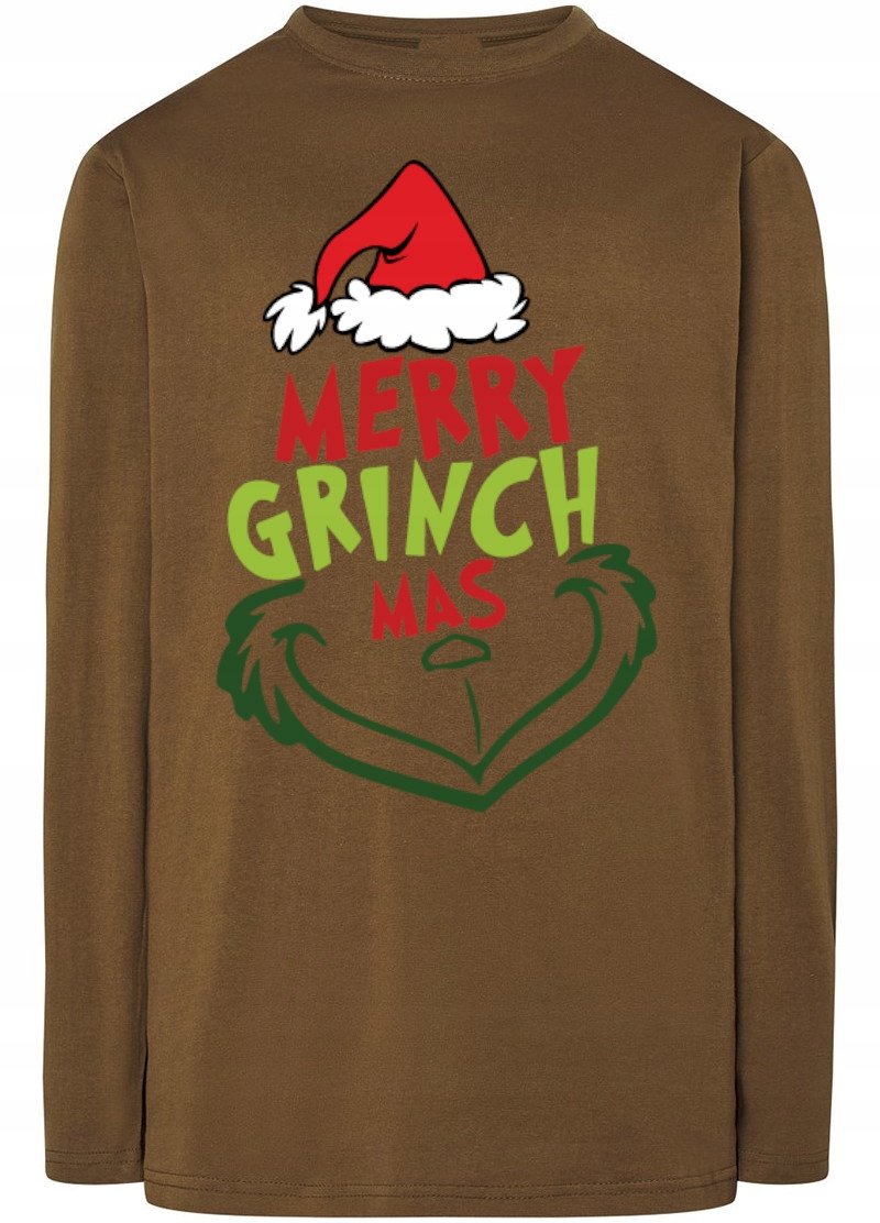 Bluza Longsleeve Męska Świąteczna Grinch Prezent r.S - Inna marka ...