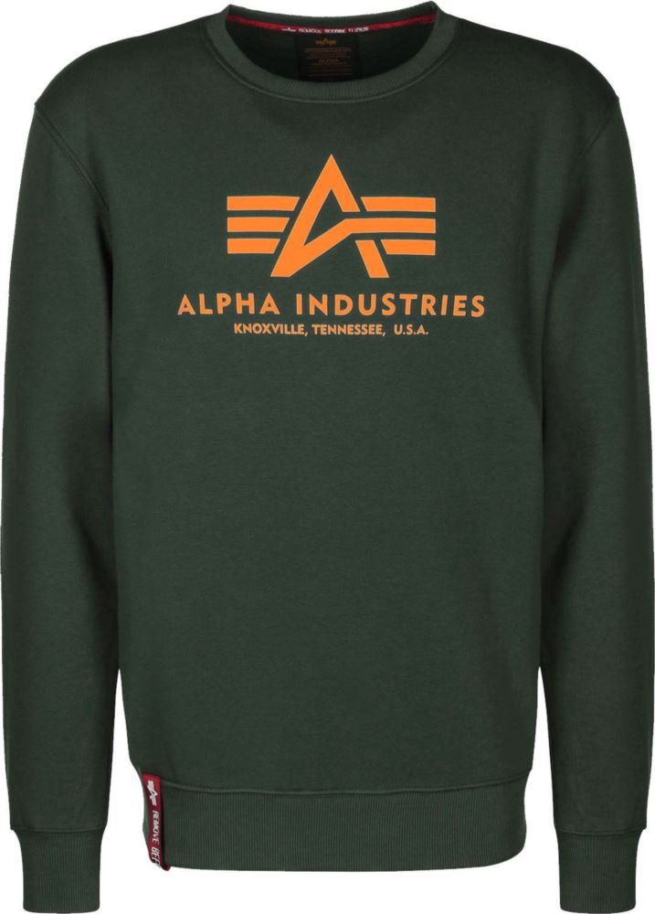 Bluza męska Alpha Industries Basic Sweater 178302-353 S - Alpha ...