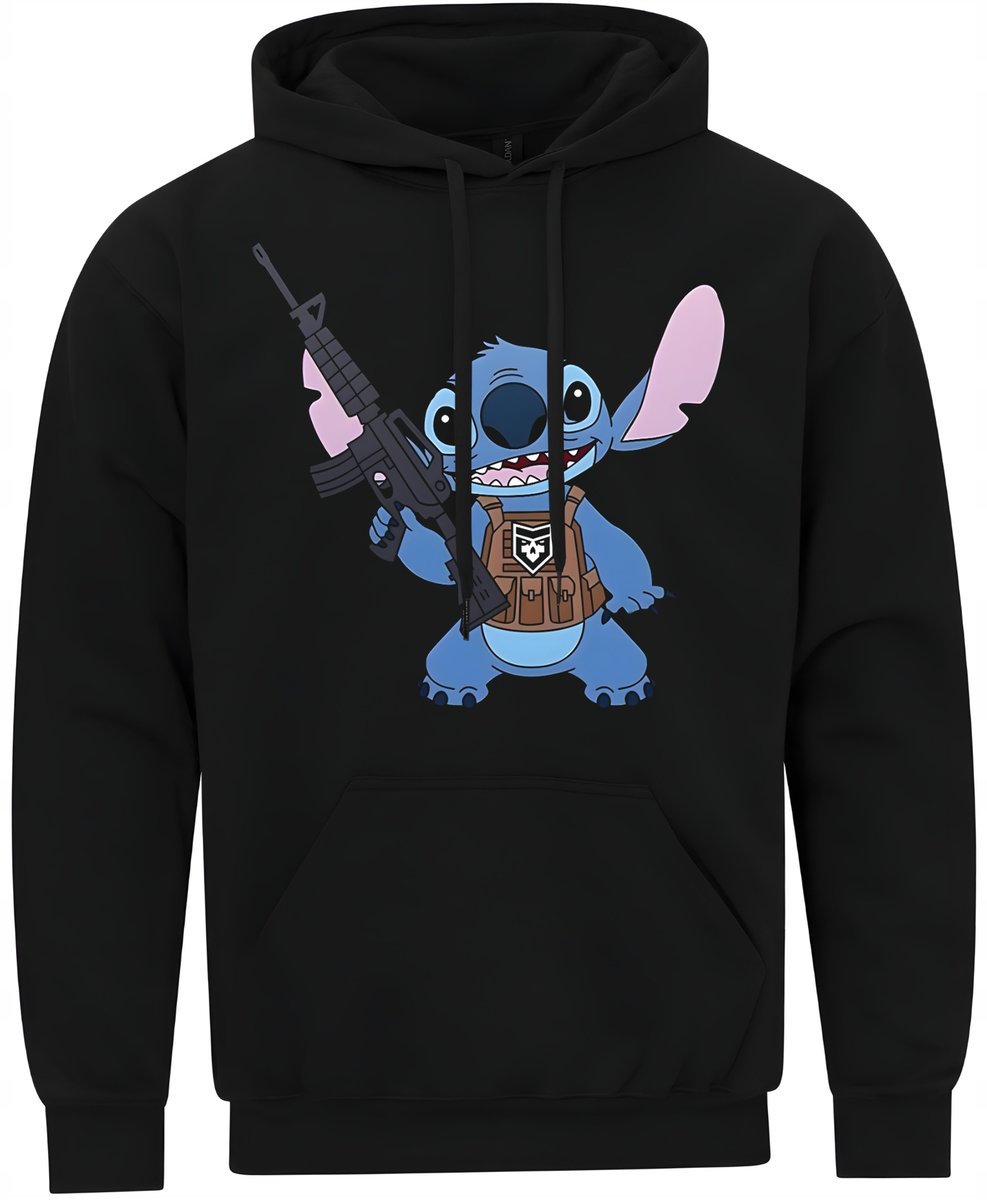 Bluza Męska Z Kapturem Broń Stich Prezent Nadruk S - Inna marka | Moda ...