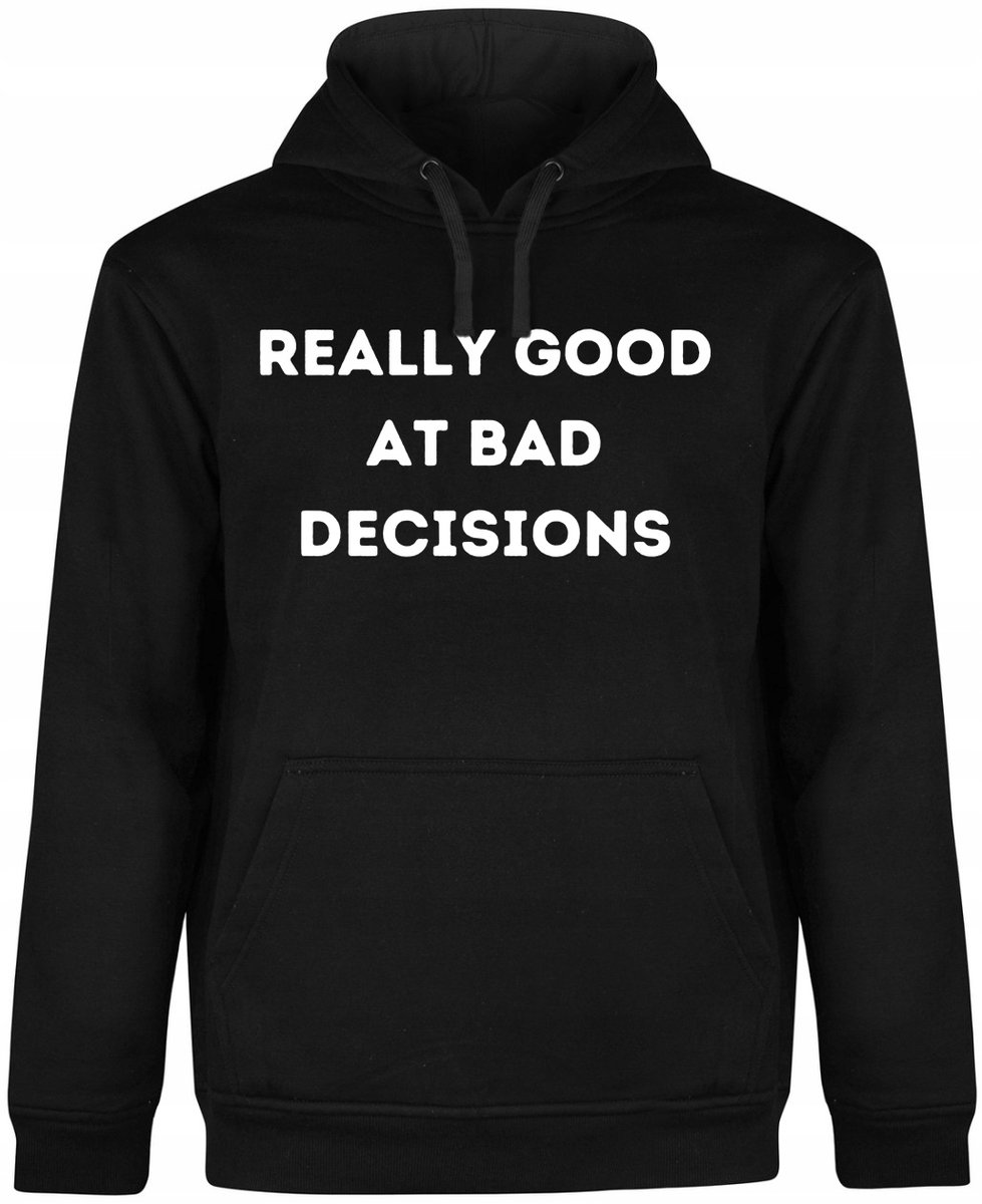 Bluza Męska Z Kapturem Prezent Smieszna Dla Chlopaka Czarna R-Xl A401 ...