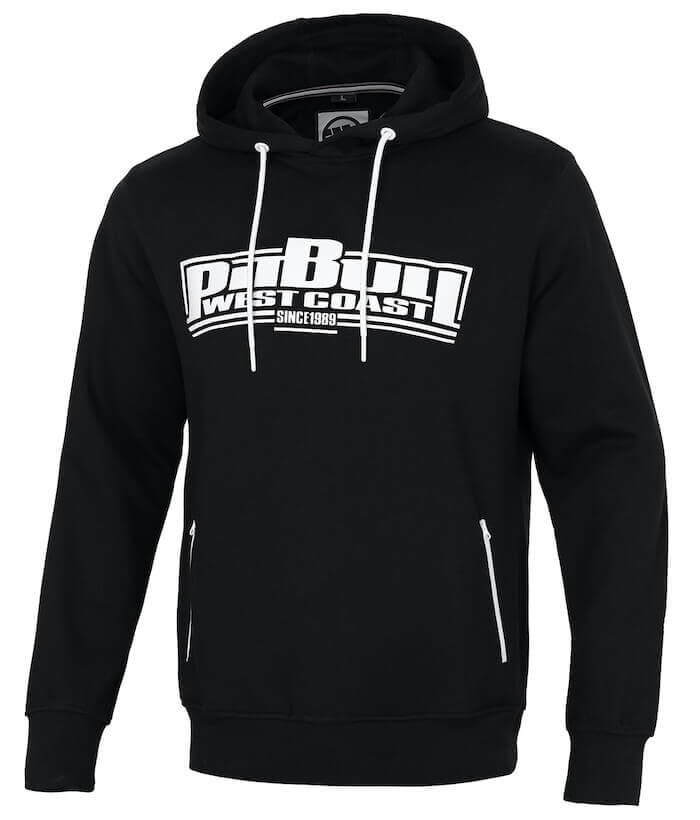 Bluza PIT BULL CLASSIC BOXING TERRY czarna kaptur-XXL - Inna marka ...