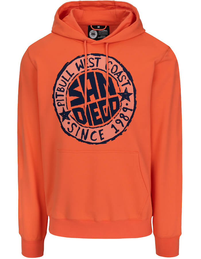 Bluza PIT BULL Tricot Terry SAN DIEGO SUN łososiowa (bright salmon ...