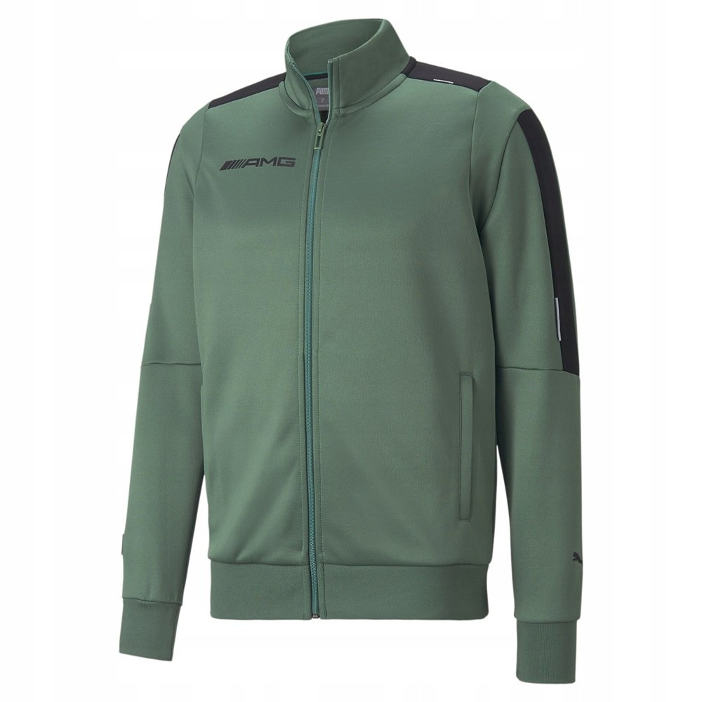 Bluza PUMA MERCEDES MAPF1 MT7 TRACK JACKET AMG zielona na suwak L ...