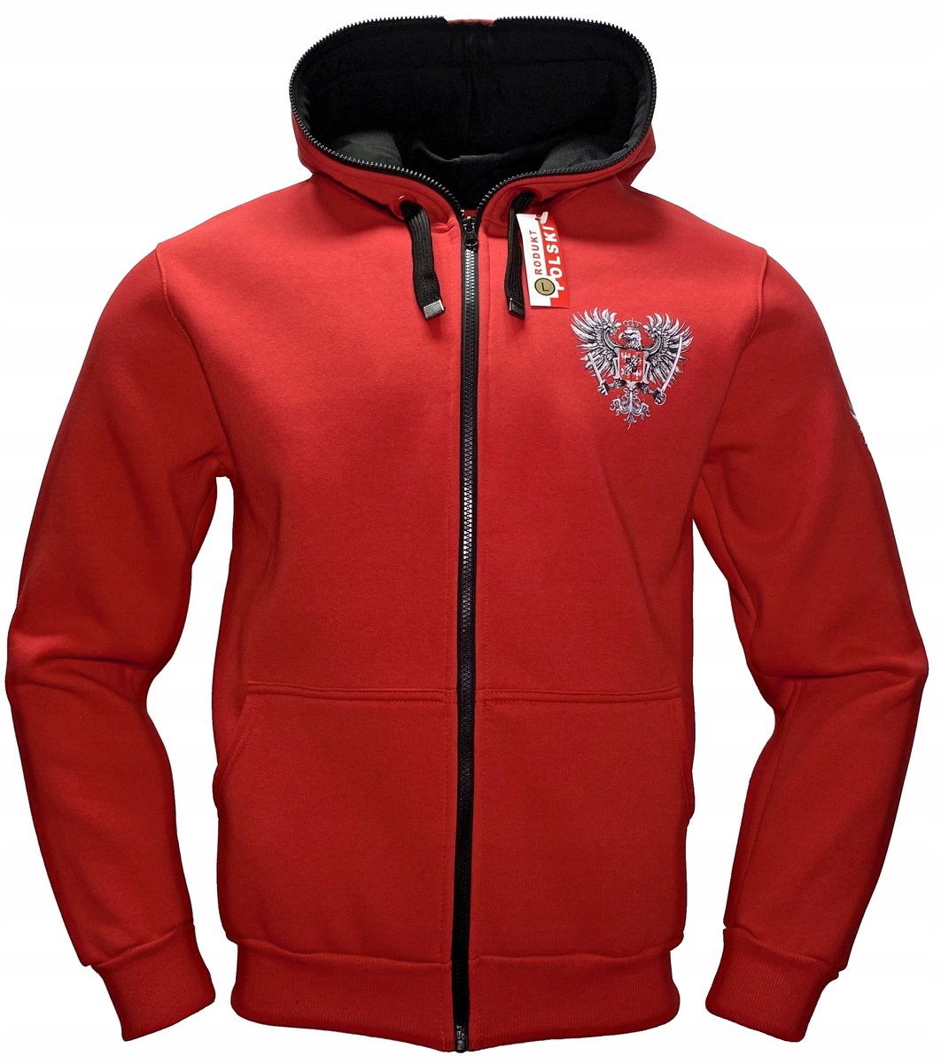 Bluza rozsuwana patriotyczna Bóg Honor Ojczyzna PRODUKT POLSKI r.L ...