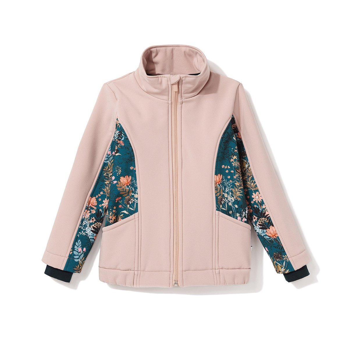 Bluza softshell ze stójką zapinana na suwak różowa 92/98 - TuSzyte | Sklep EMPIK.COM