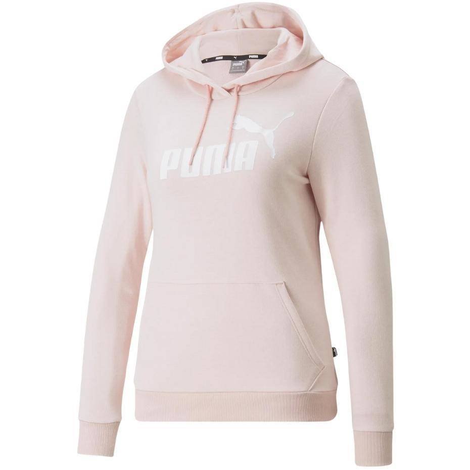 Bluza sportowa Damska Puma Ess Logo Hoodie Tr Różowa 586797 82-M - Puma ...