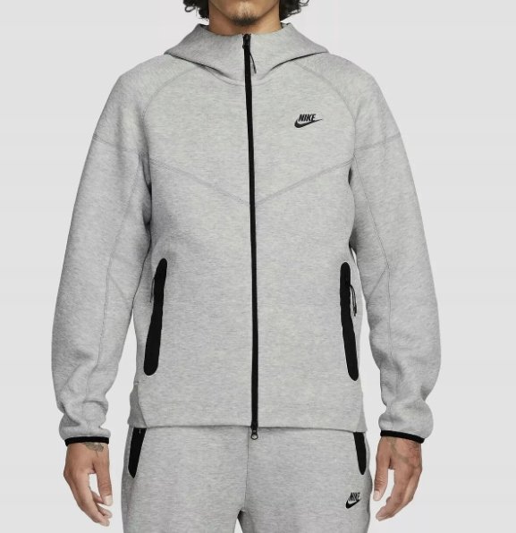 Bluza Sportowa Męska Szara Nike Tech Fleece FB7921-063 r. XS - Nike ...