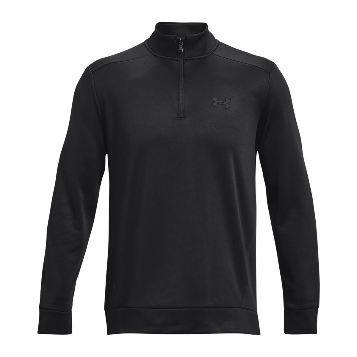 Bluza treningowa męska Under Armour Armour Fleece 1/4 Zip czarna ...