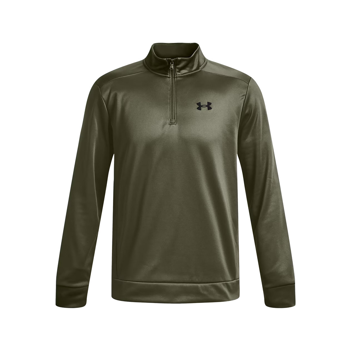 Bluza treningowa męska Under Armour Armour Fleece 1/4 Zip zielona ...