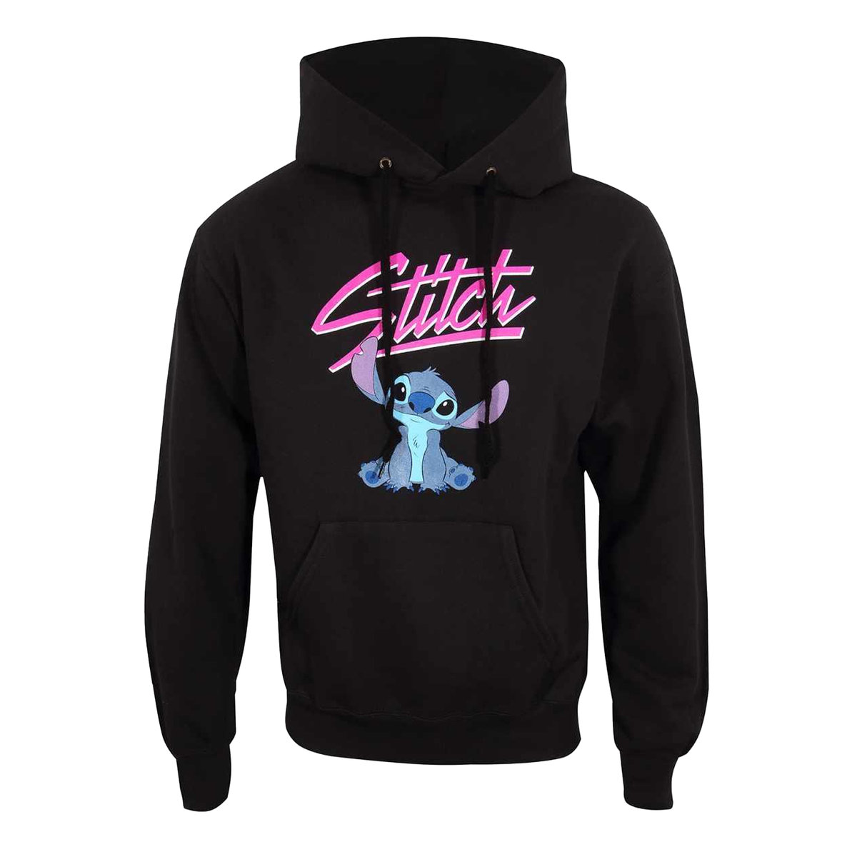 Bluza Z Kapturem Dla Dorosłych Lilo & Stitch Unisex (L / Czarny ...