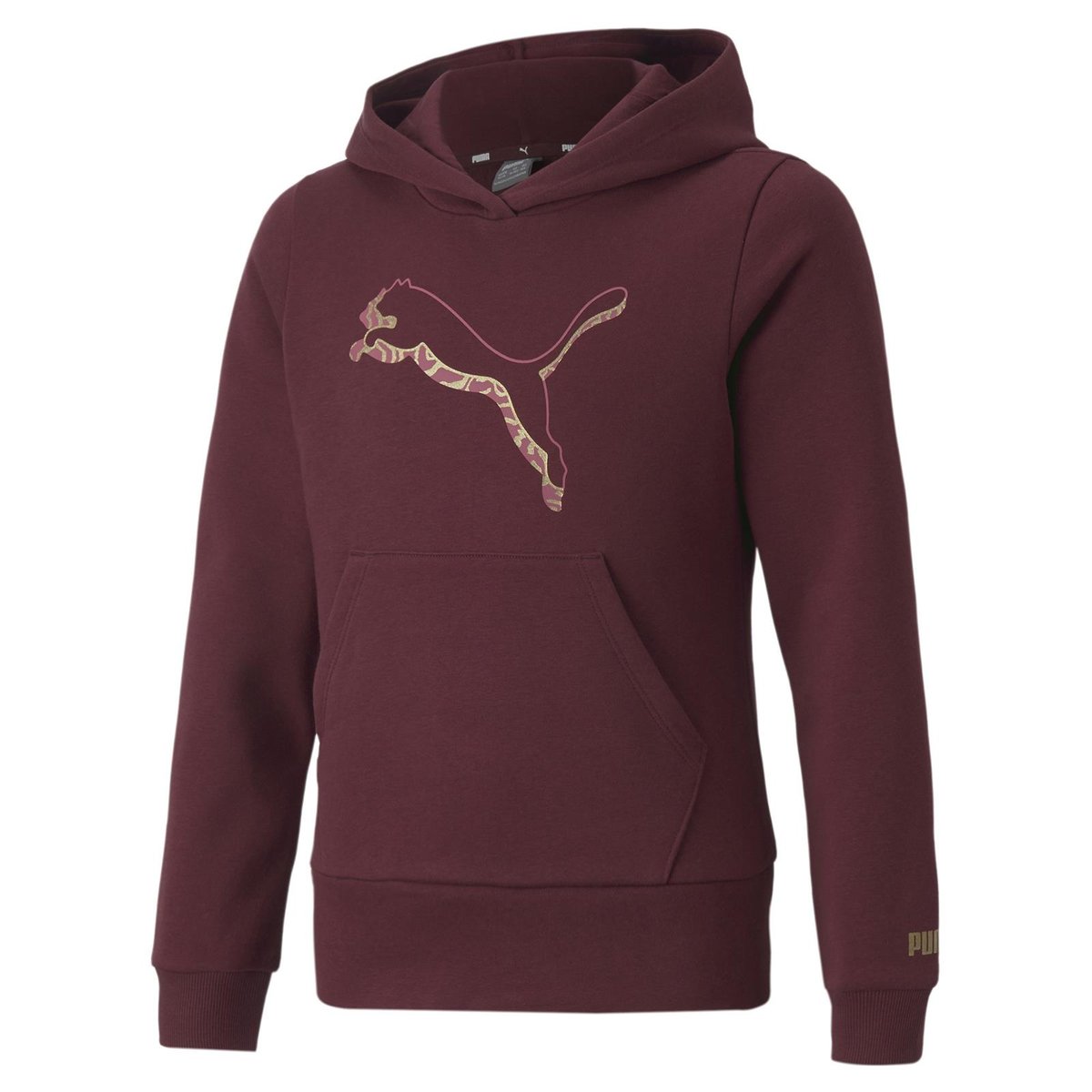 Bluza z kapturem dziewczęca Puma Alpha bordowa 67022642-140 - Puma | Sklep EMPIK.COM
