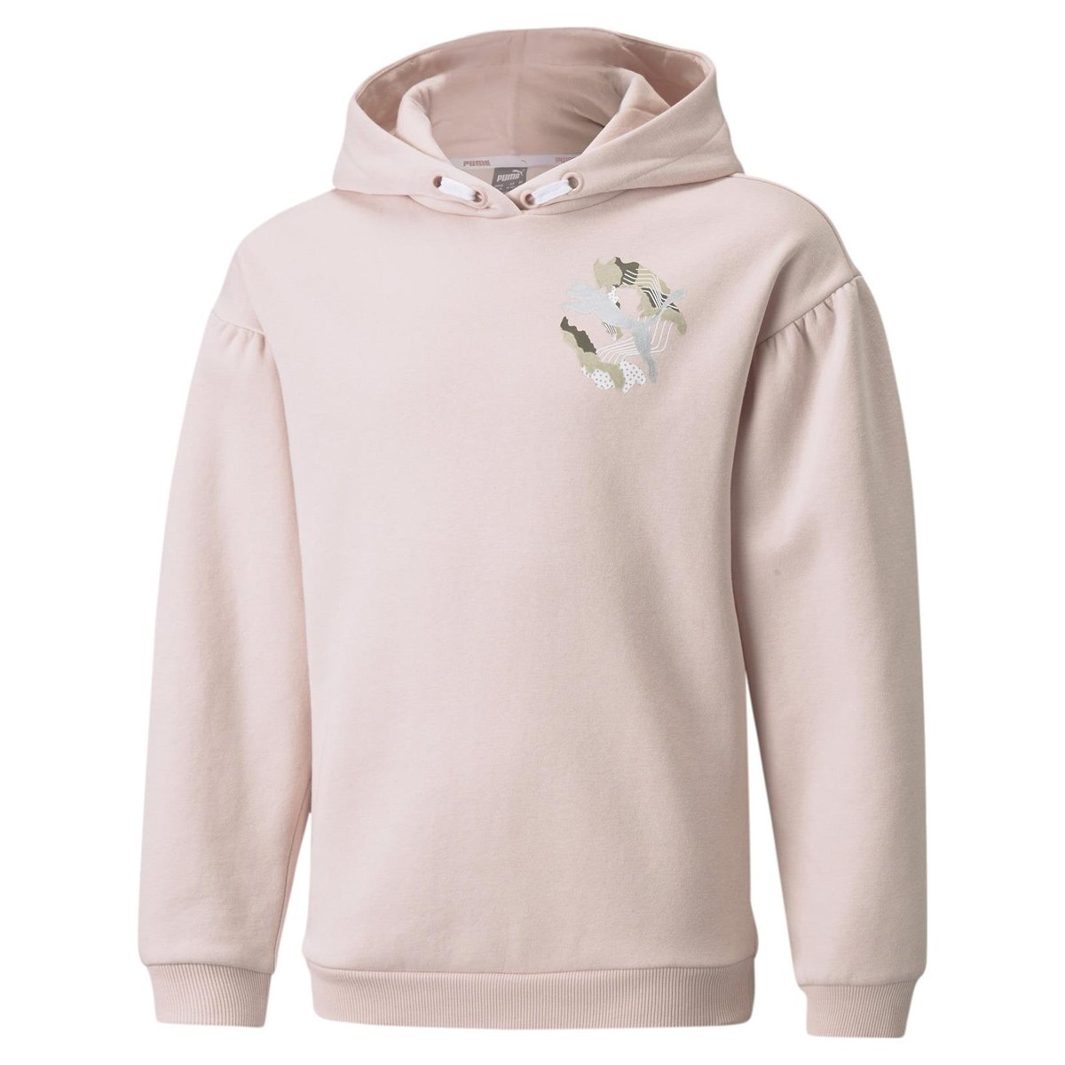 Bluza z kapturem dziewczęca Puma ALPHA różowa 58923236-140 - Puma | Sklep EMPIK.COM