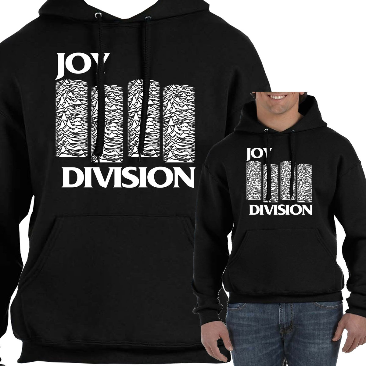 BLUZA Z KAPTUREM JOY DIVISION Ian Curtis Post Punk Gothic JAKOŚĆ XXL ...