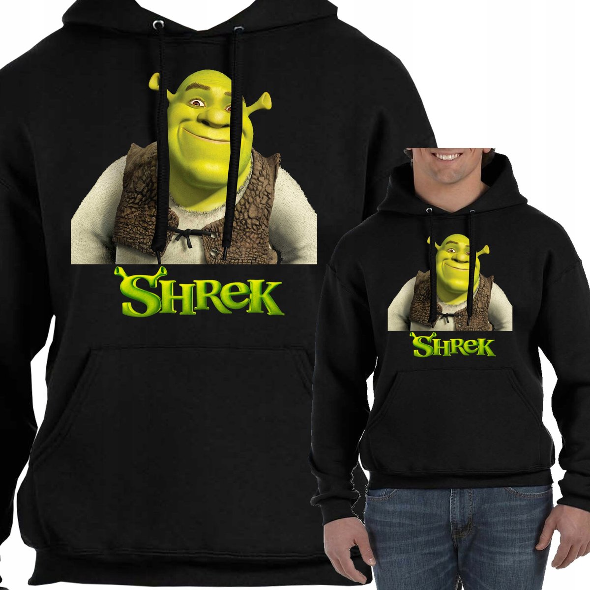 Bluza Z Kapturem Shrek Fiona Kot W Butach S 3127 - Inna marka | Moda ...